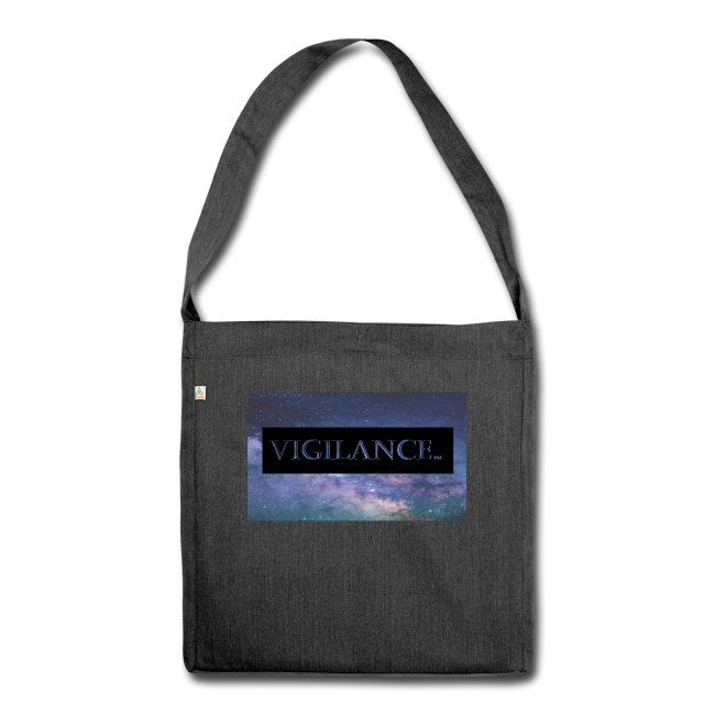 Vigilance Stars Above Shoulder Bag made from recycled material - Vigilance