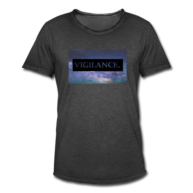 Vigilance Stars Above - Men's Vintage T-Shirt - Vigilance